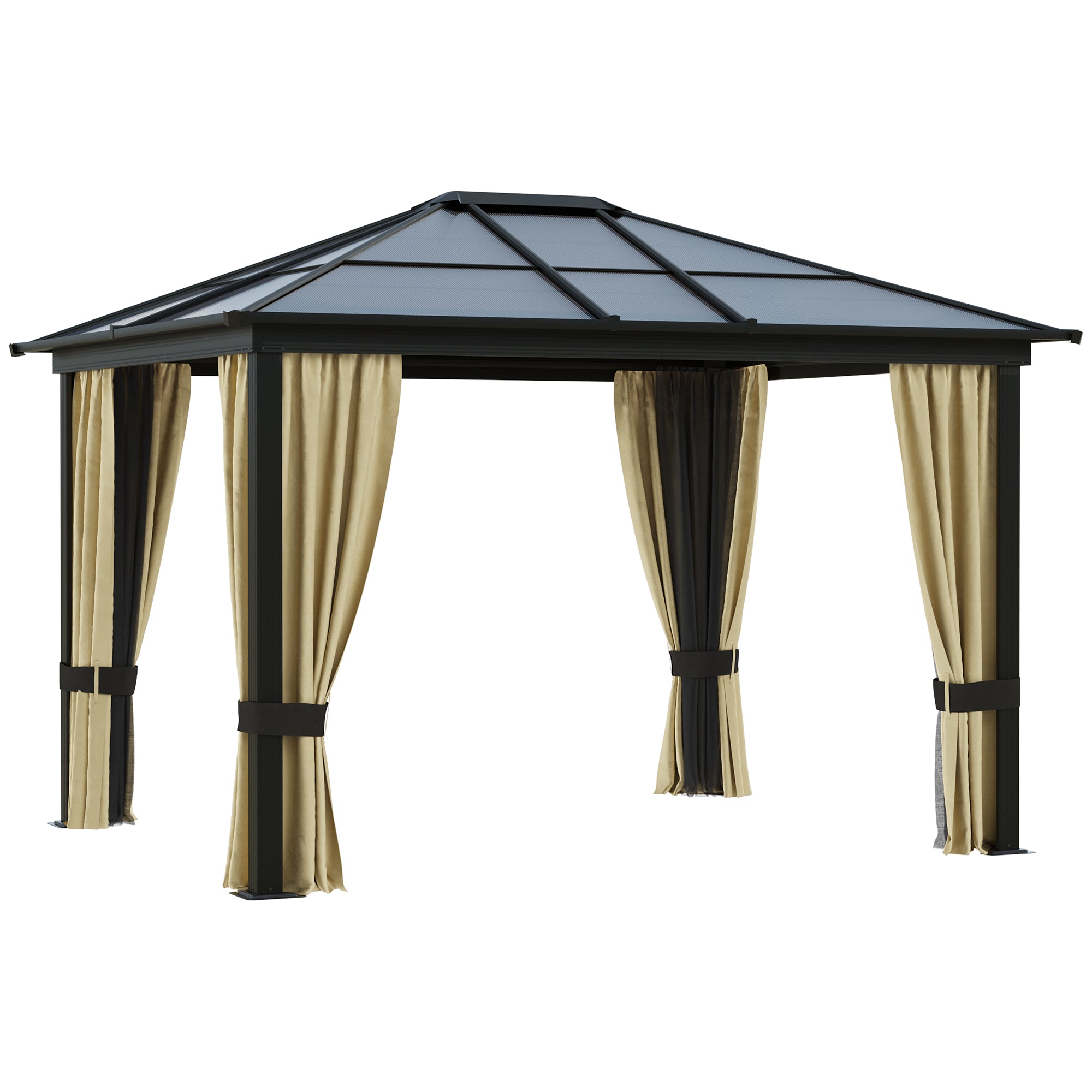 Hardtop Luxury Gazebo – Backyard Shadescape, Tagus River LLC